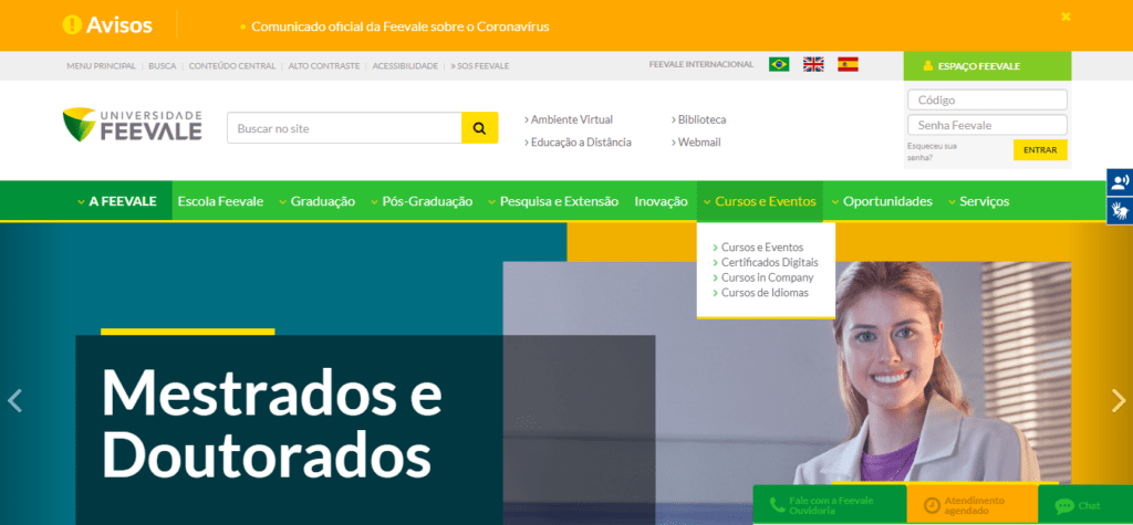 VESTIBULAR FEEVALE 2021 → Inscrição, Provas, Vagas e Resultados