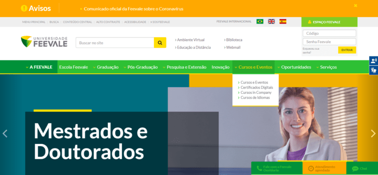 VESTIBULAR FEEVALE 2021 → Inscrição, Provas, Vagas e Resultados